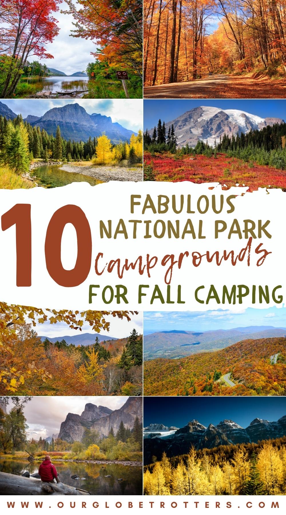 10 Best Campgrounds to View Fall Foliage in the US • Our Globetrotters